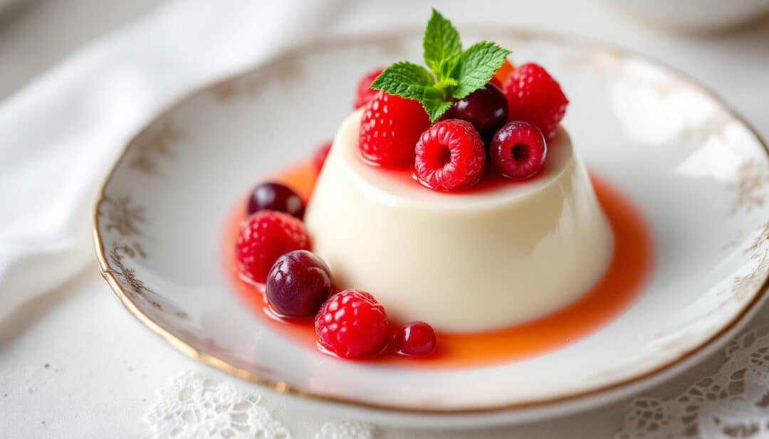 Panna Cotta aux Fruits Rouges : La Recette Facile pour Éblouir vos Invités